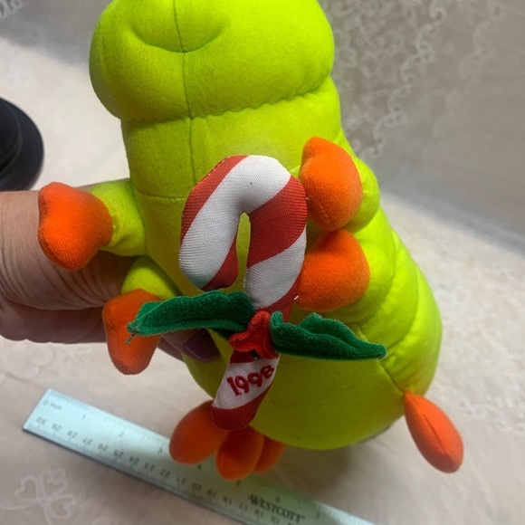 Disney | Toys | 2 Vintage 1998 Christmas Heimlich Caterpillar Plush ...